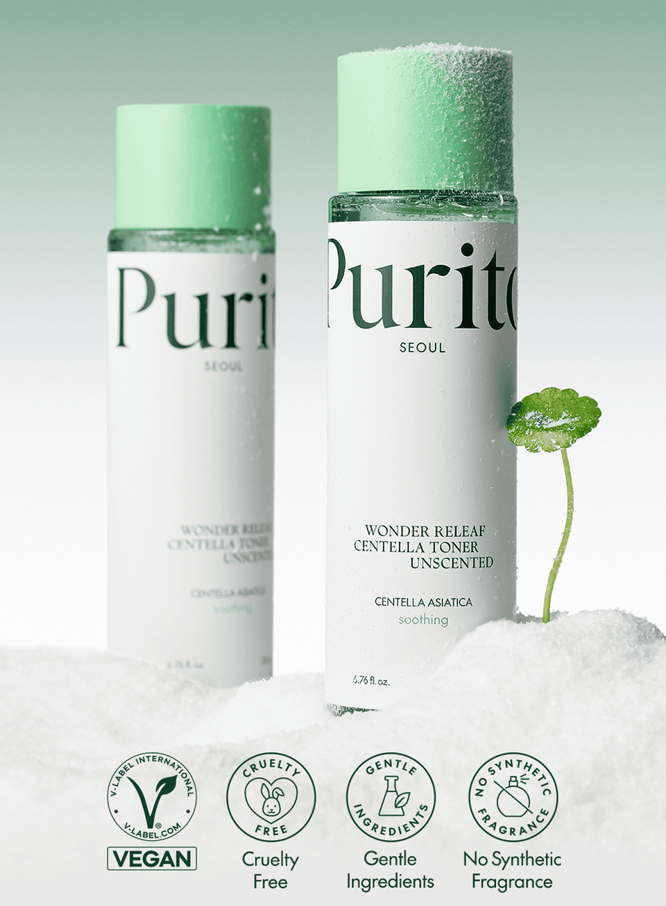 Purito Seoul Wonder Releaf Centella Toner Unscented (200ml) | K-Beauty ...